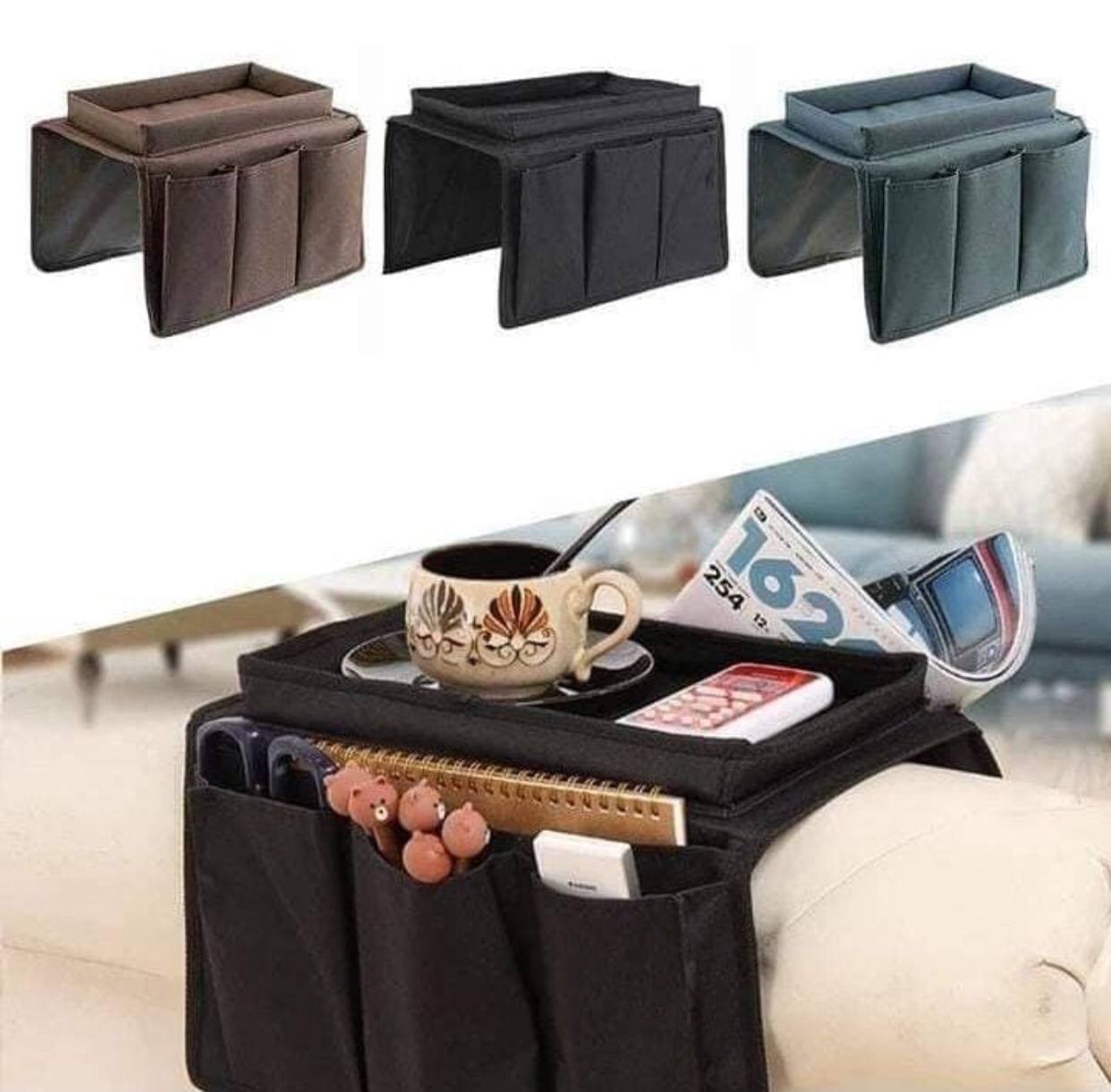 Sofa arm organizer – Gavishonfinds
